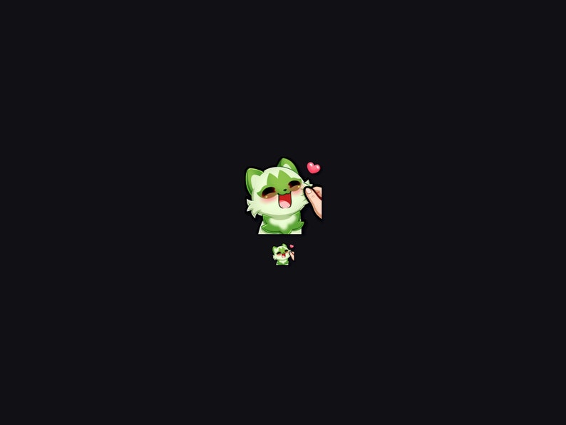 Sprigatito Pinch Emote [twitch/discord] - Etsy