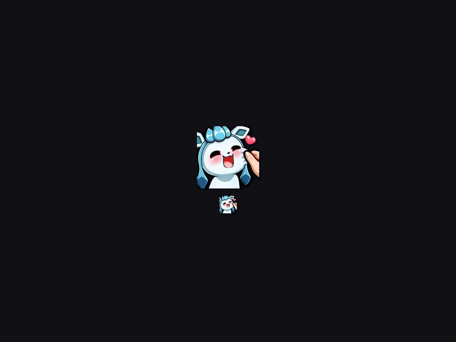 Glaceon Pinch Emote [twitch/discord] - Etsy