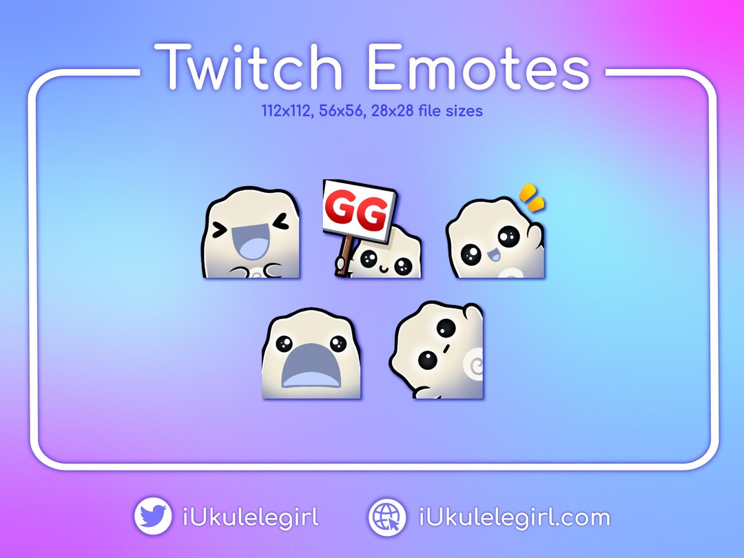 Wind Sprite Emotes [twitch/discord] - Etsy