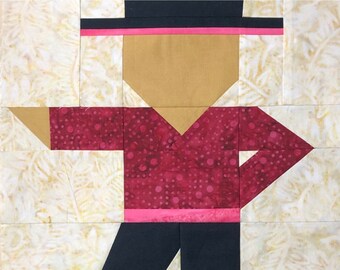 African Brother 1 Foundation Paper Piecing Pattern - Etsy