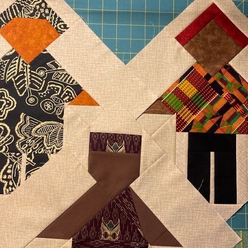 African Kings Foundation Paper Piecing Patterns With Bonus - Etsy