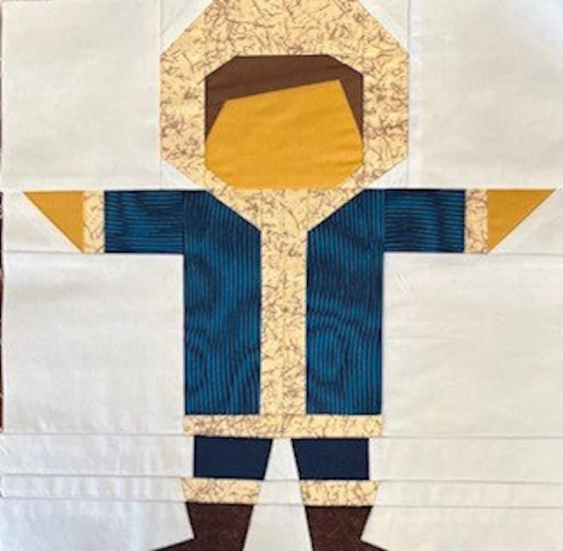 Inuit Sister Foundation Paper Piecing Pattern - Etsy