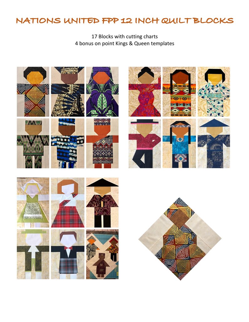 Inuit Sister Foundation Paper Piecing Pattern - Etsy