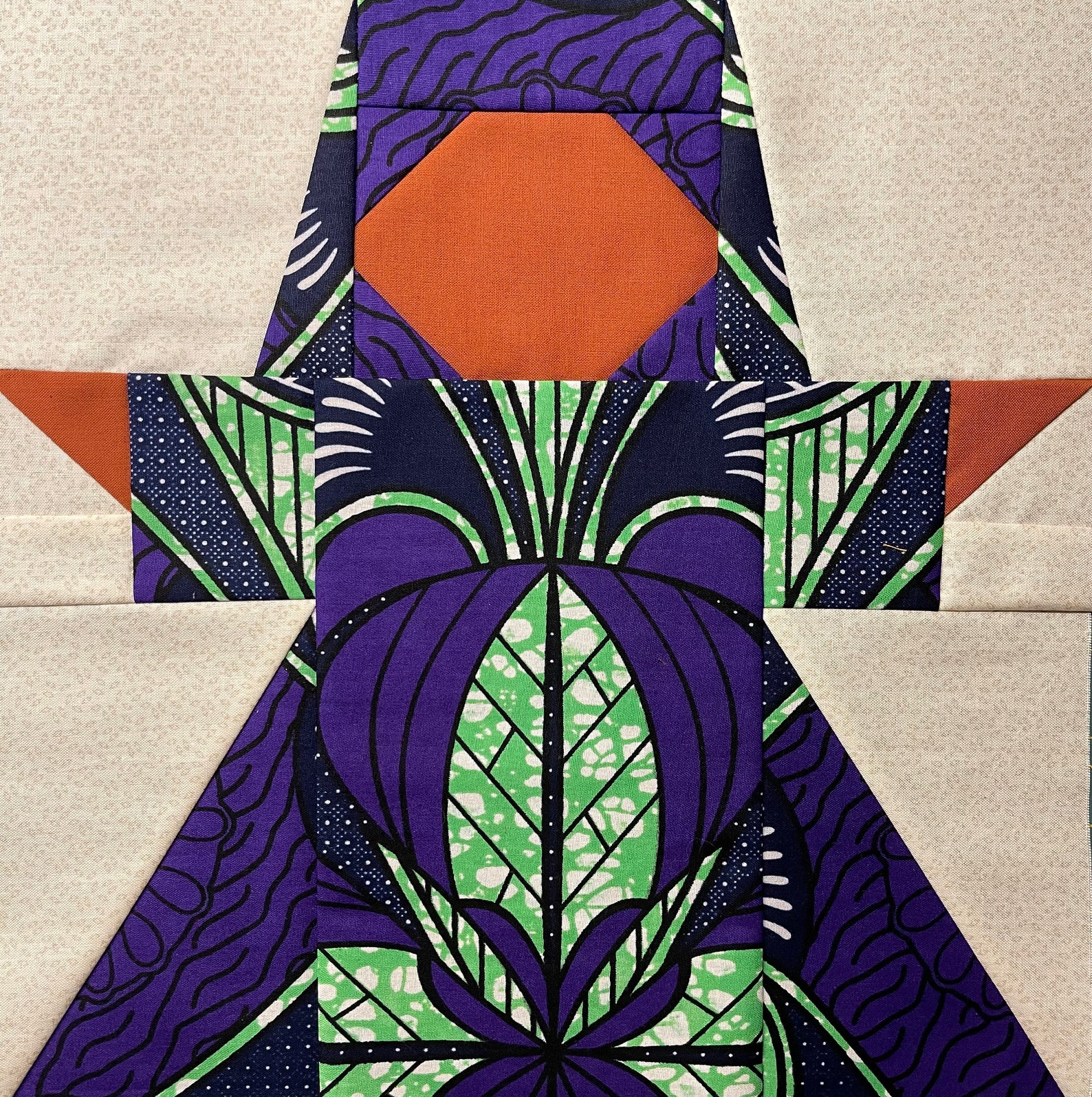 Native American Brother Paper Piecing Pattern - Etsy