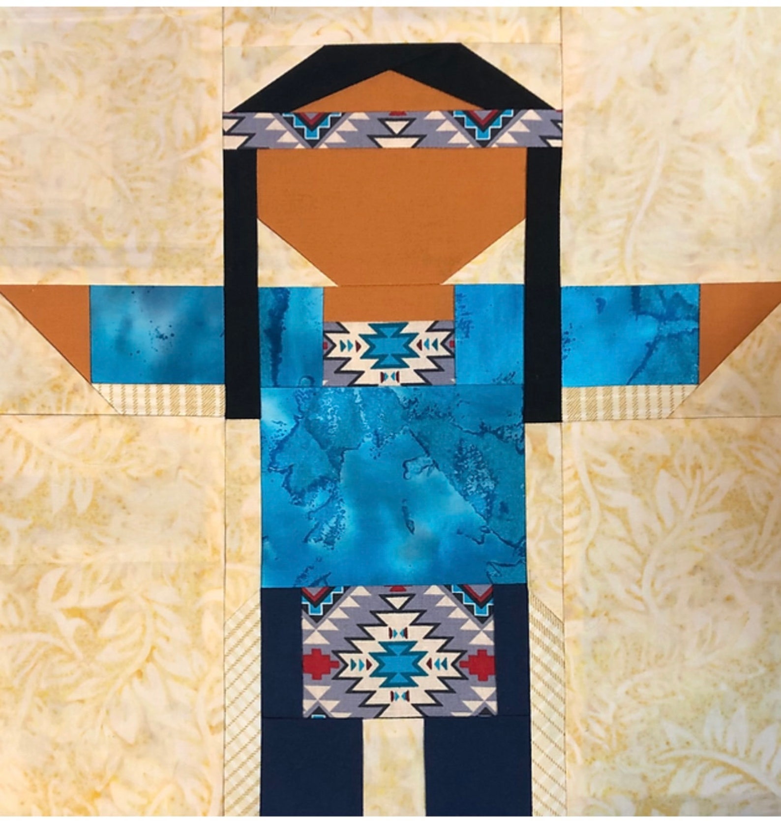 Nations United Foundation Paper Piecing Pattern - Etsy