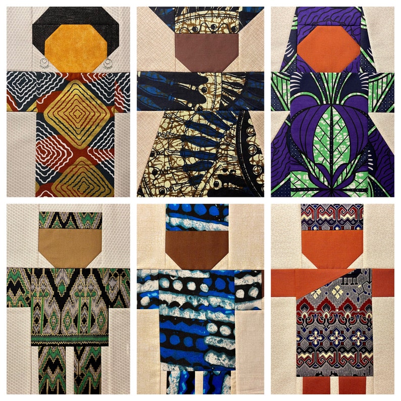 Native American Sister Paper Piecing Pattern - Etsy
