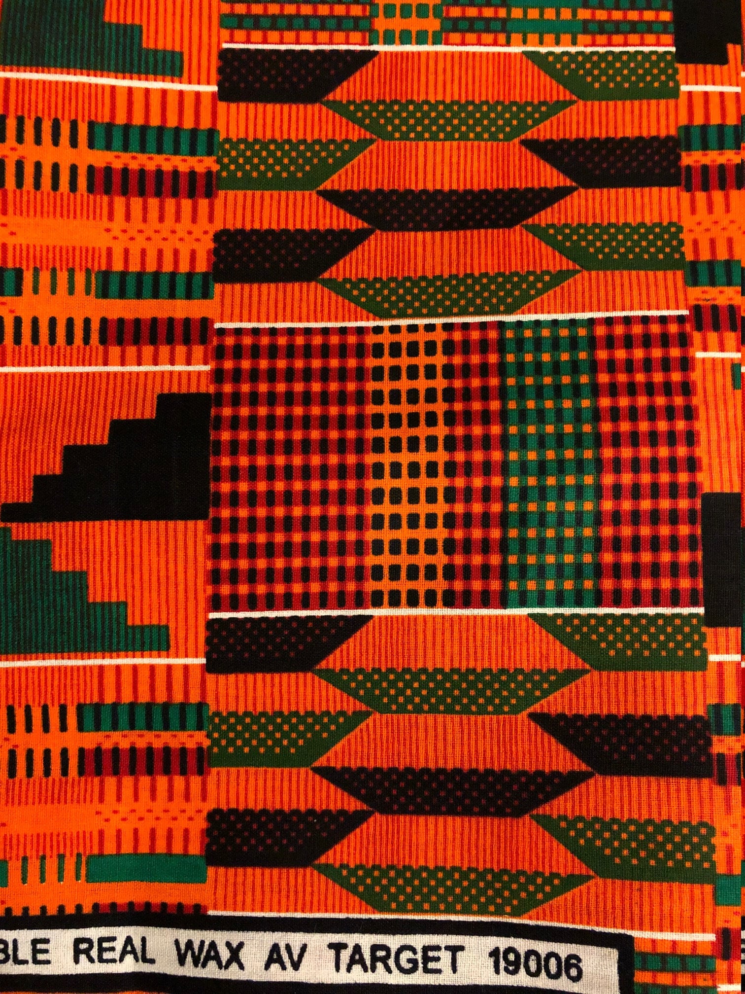 Wax Print Fabric Set 3, African Designs. Quilting and Sewing Fabric ...