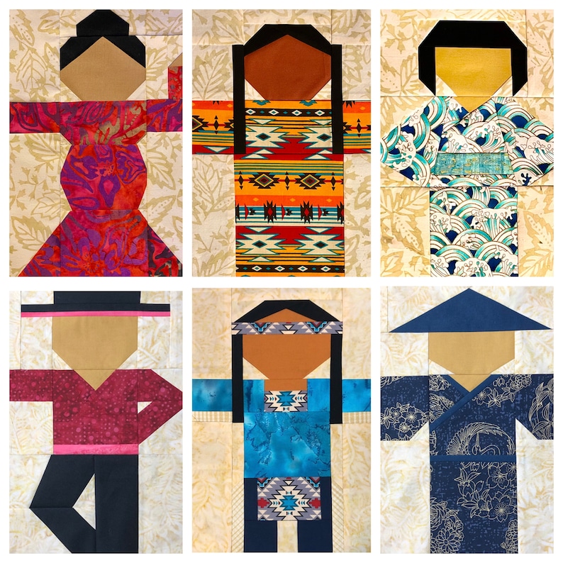 Swedish Sister Foundation Paper Piecing Pattern - Etsy