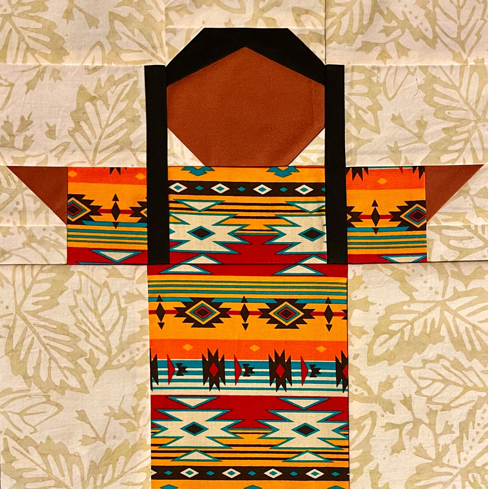 Native American Brother Paper Piecing Pattern - Etsy