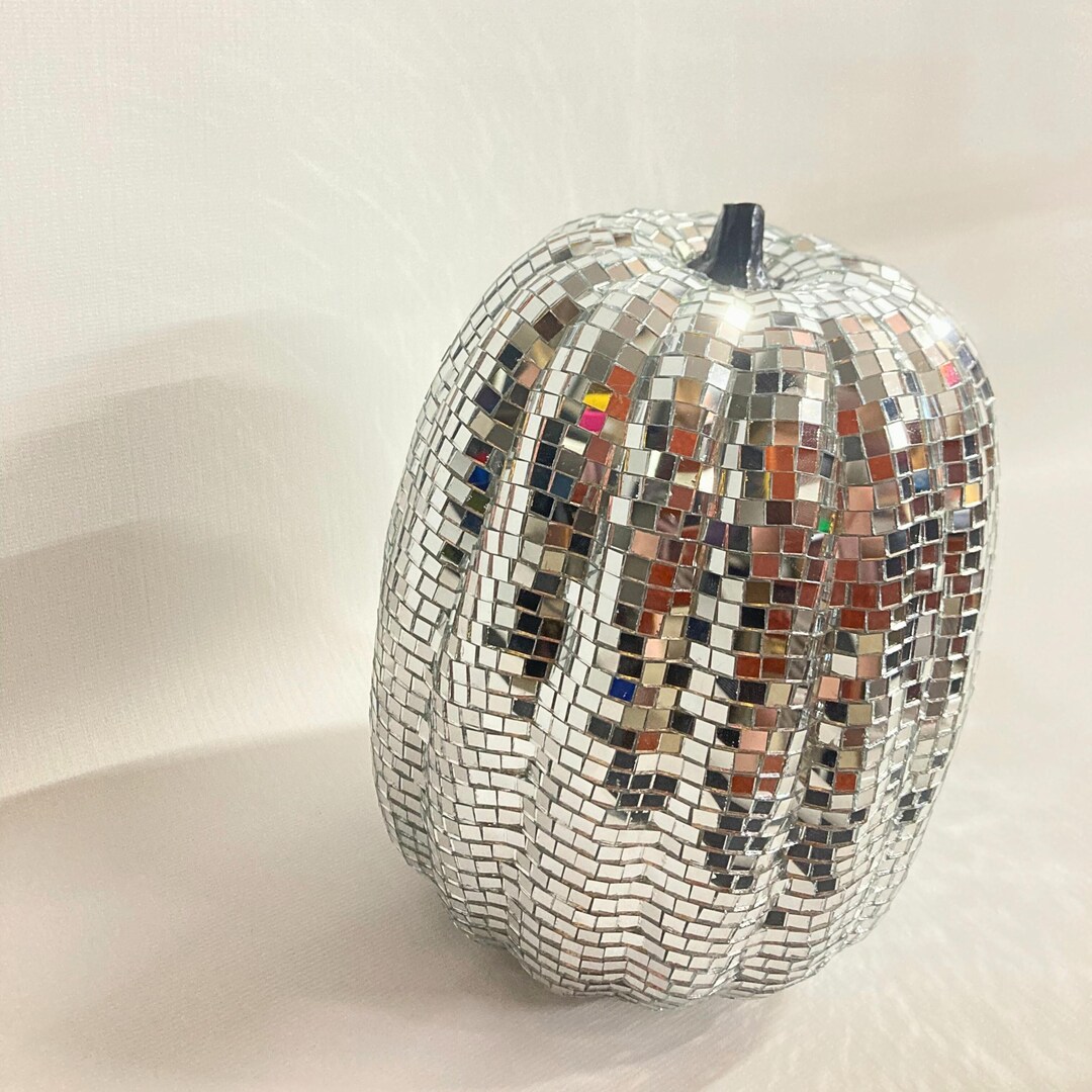 Disco Pumpkin 8.7 Indoor & Outdoor Disco Ball Decoration - Etsy