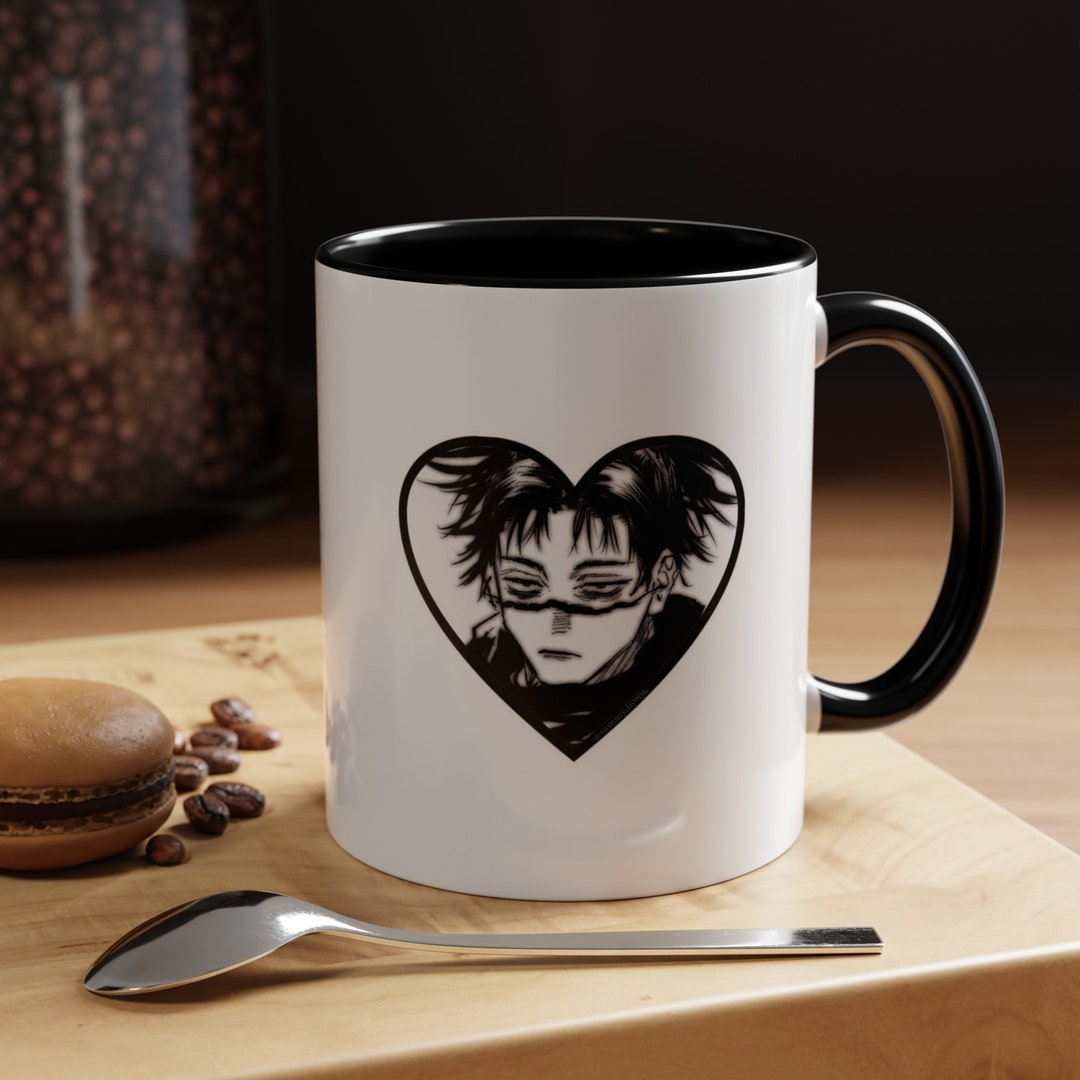 Choso Heart-shaped Mug Unique JJK Anime Mug High-quality Ceramic ...