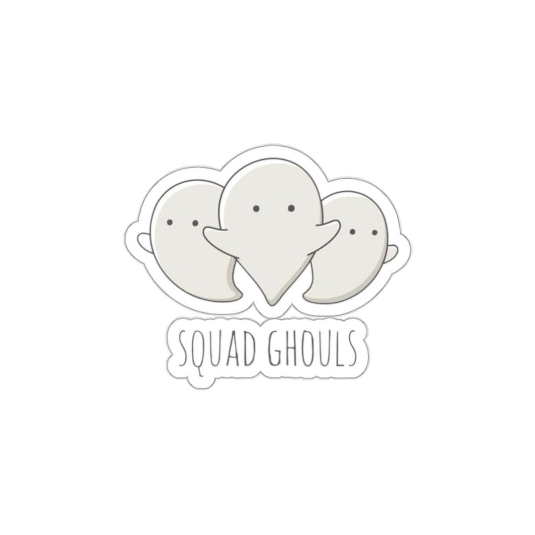 Cute Ghosts Squad Kiss-cut Stickers, Halloween Decor, Trios Sticker Set ...