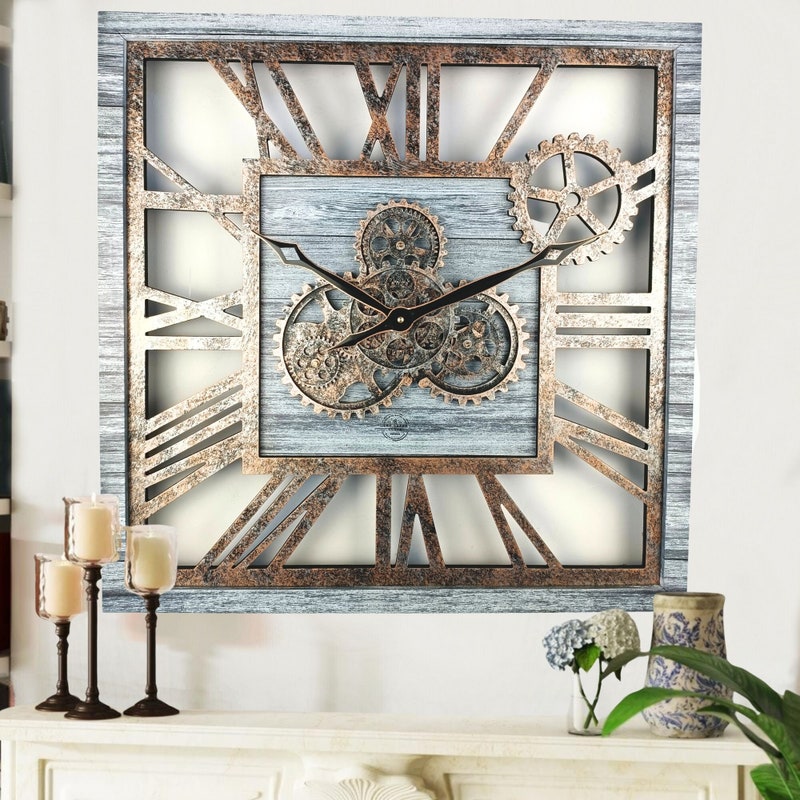 Steampunk Wall Clock - Etsy
