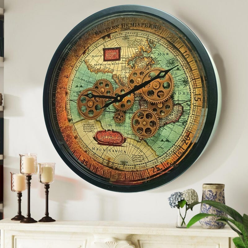 18 Wall Clock Farmhouse - Etsy