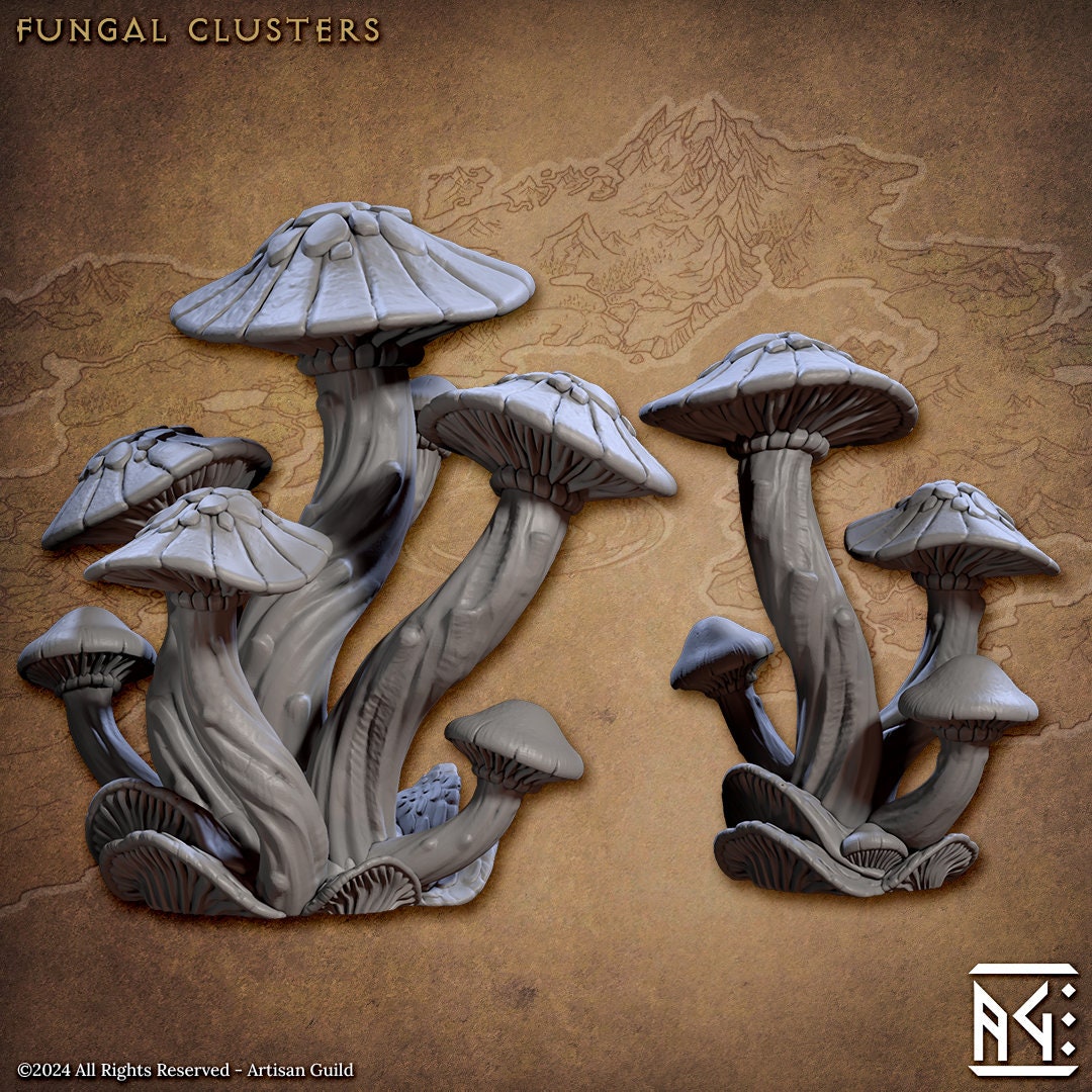 Fungal Clusters | Artisan Guild Miniatures | RPG Boardgames | Fantasy ...