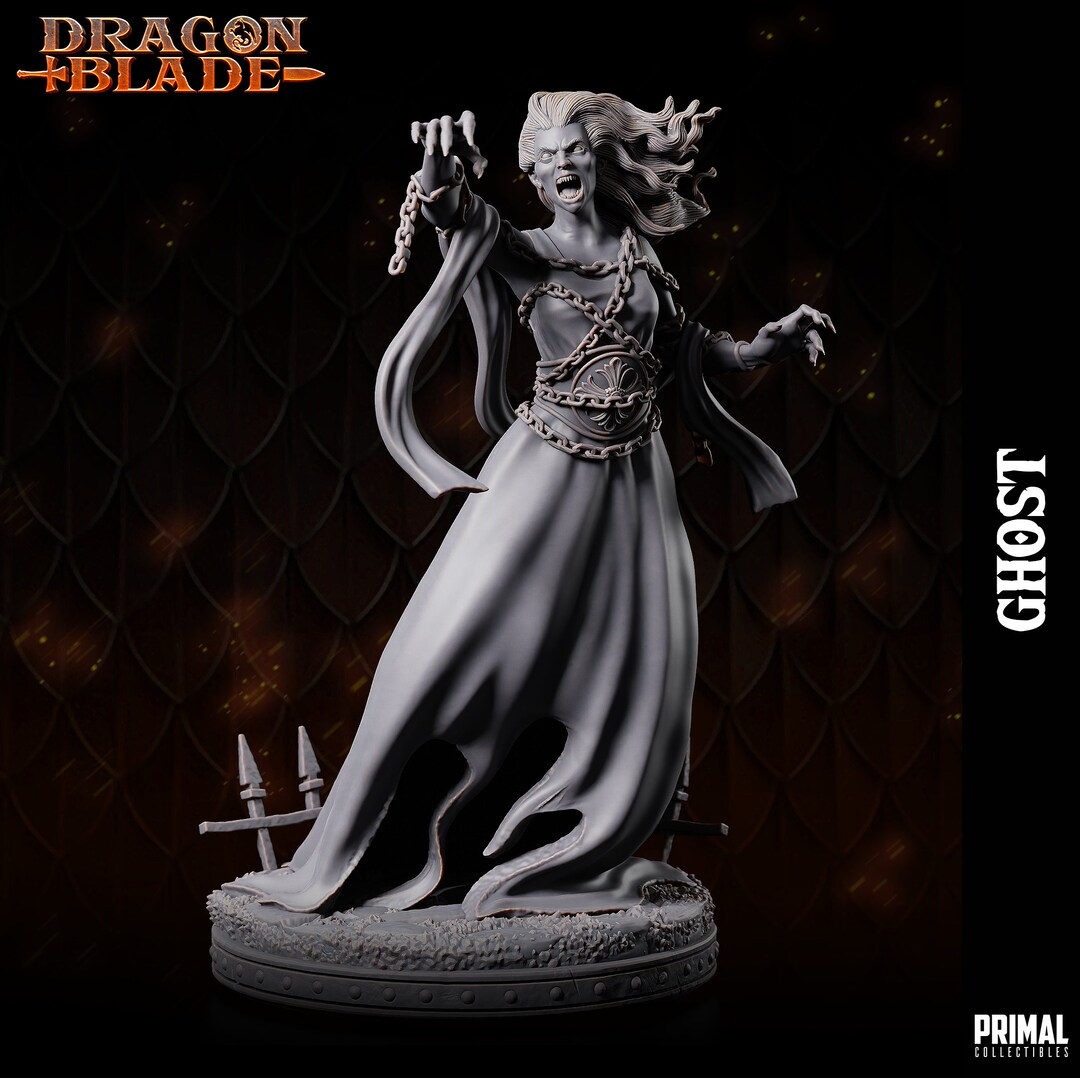 Female Ghost | Primal Collectibles | Compatible With D&d/aos | Fantasy ...