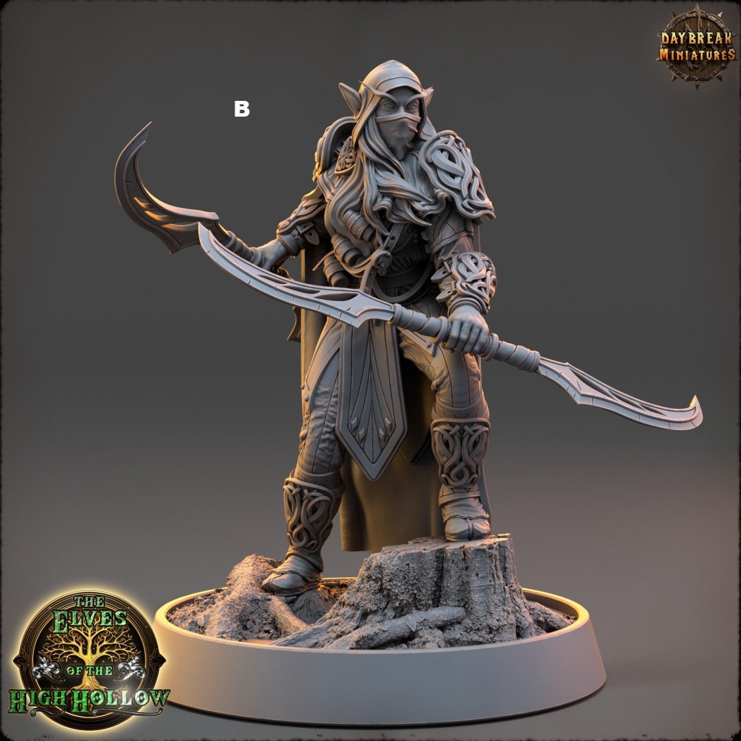 Wood Elf Warrior | Daybreak Miniatures | Wargames | Fantasy | Tabletop ...