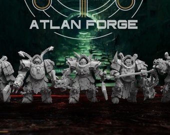 Hades Black Vultures Grimdark Sci-fi Tabletop Gaming Miniature 28 Mm 32 ...