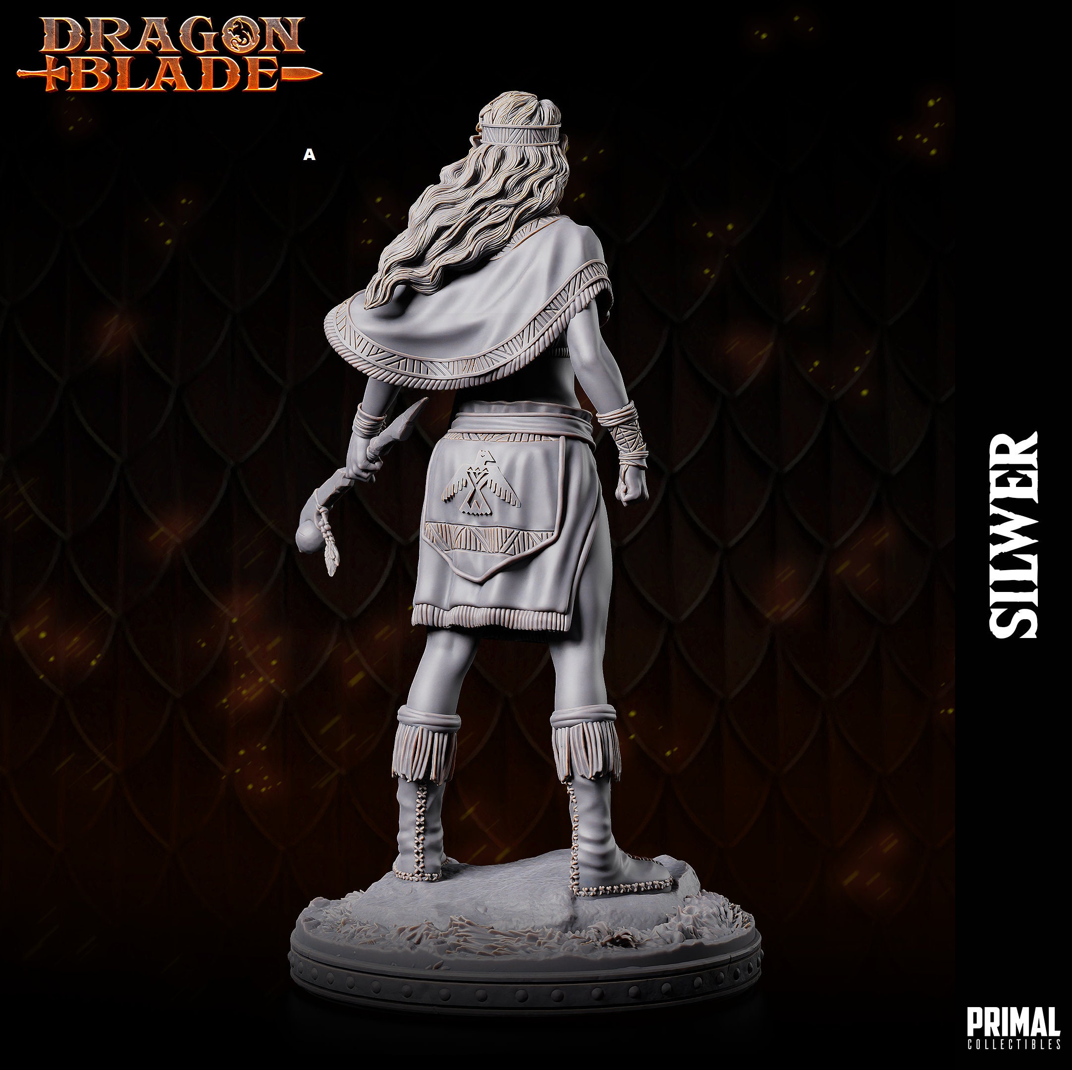 Female Elf Silwer | Primal Collectibles | RPG Boardgames | Fantasy - Etsy