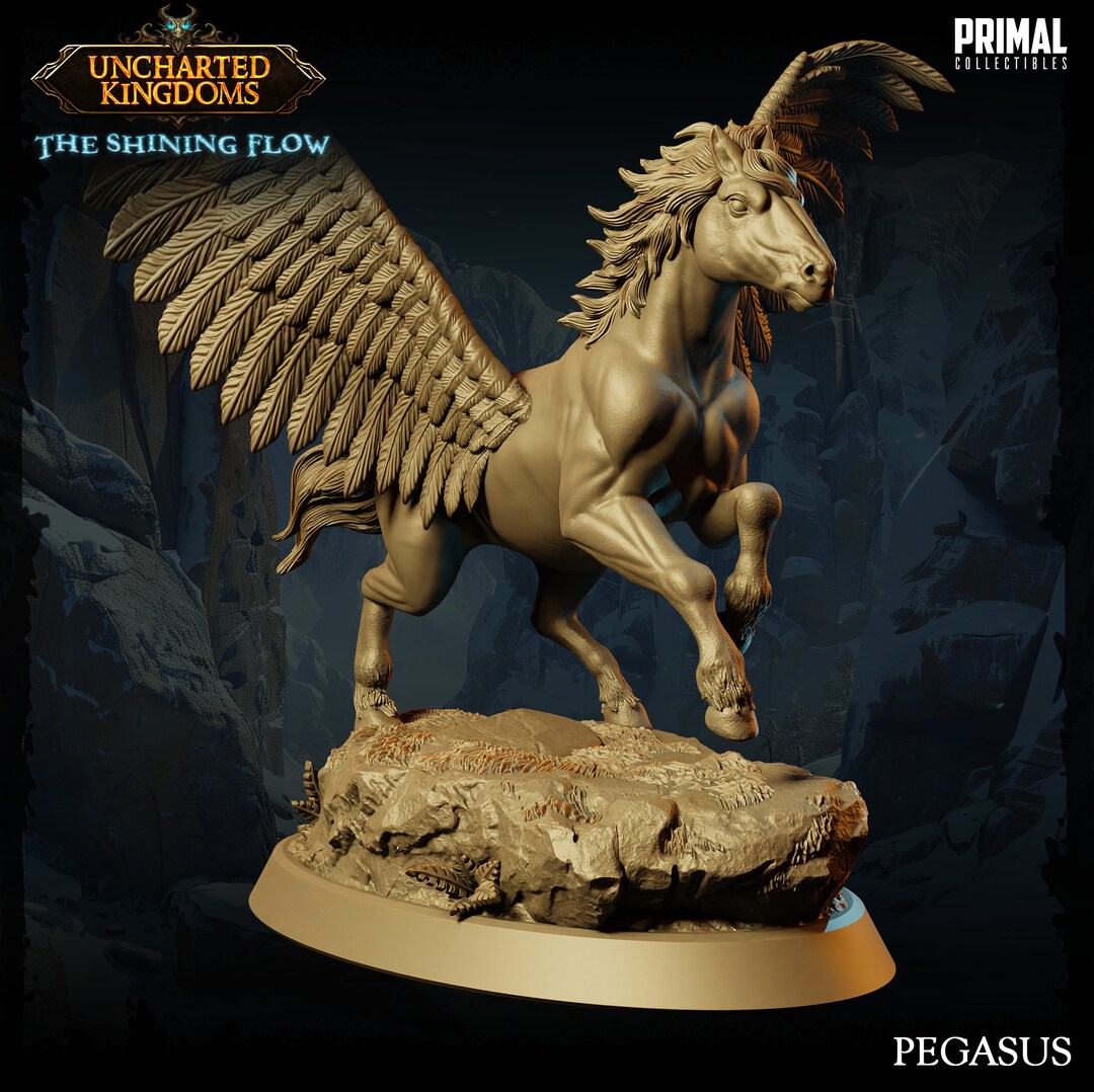 Pegasus | Primal Collectibles | RPG Boardgames | Fantasy - Etsy