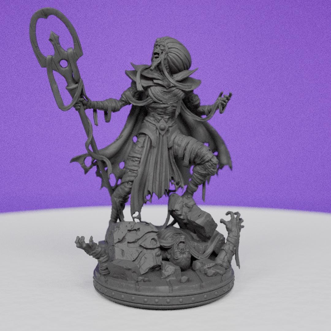Sorcerer King Seth Ma | Primal Collectibles | RPG Boardgames | Fantasy ...