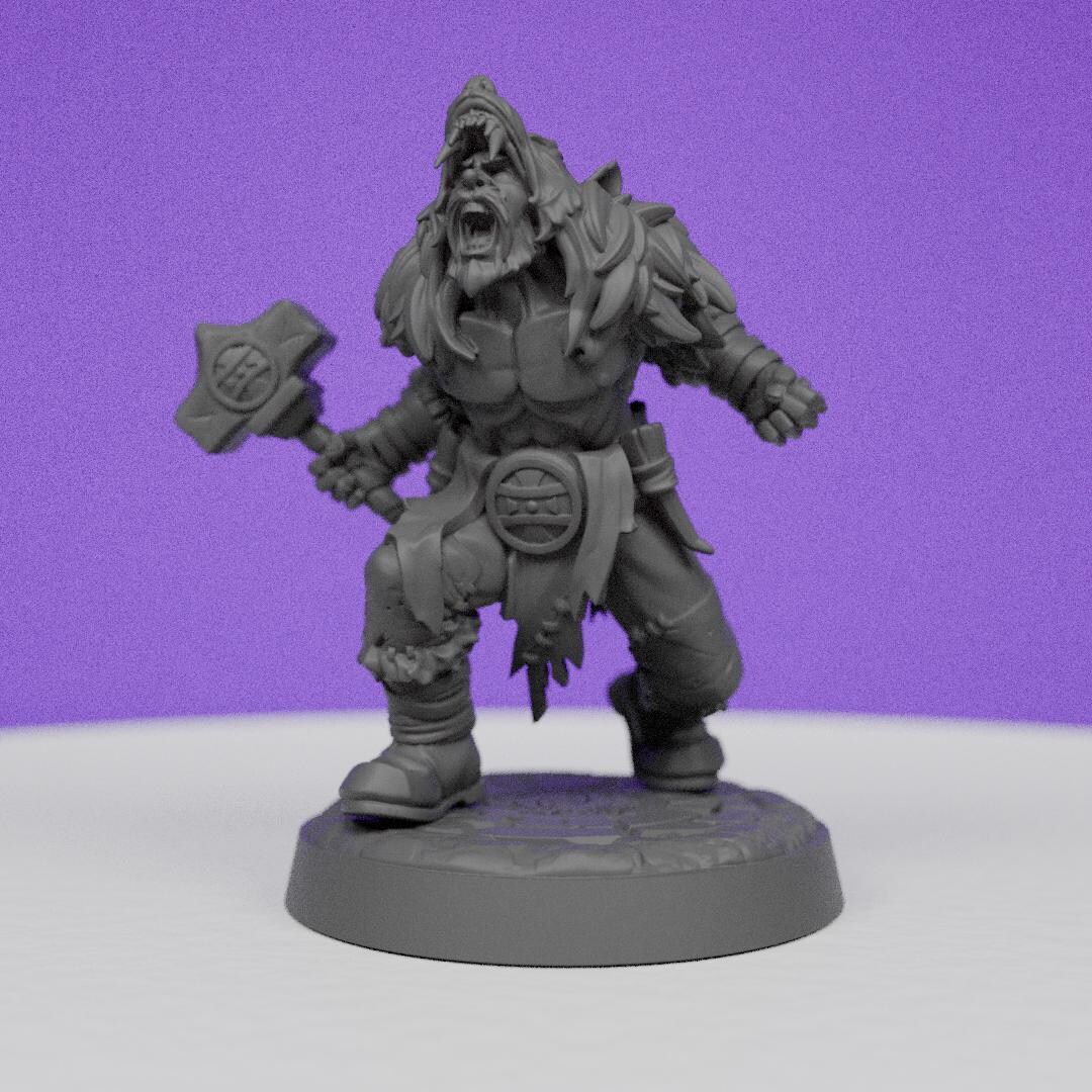 Northwind Vikings Berserk Human | Castnplay | RPG Boardgames | Fantasy ...