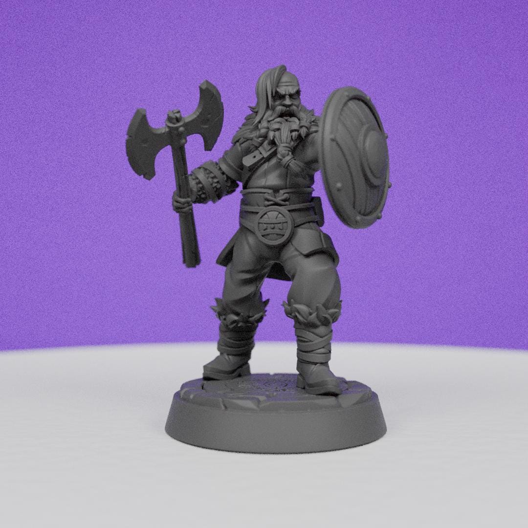 Northwind Vikings Axe and Shield | Castnplay | RPG Boardgames | Fantasy ...