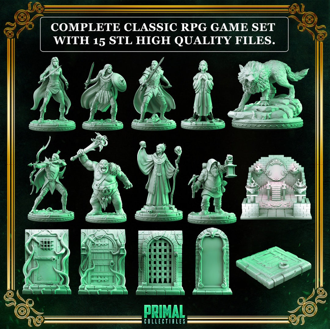Masters of Dungeon Quest Expansion Mirror Maze | Full Set | Primal ...