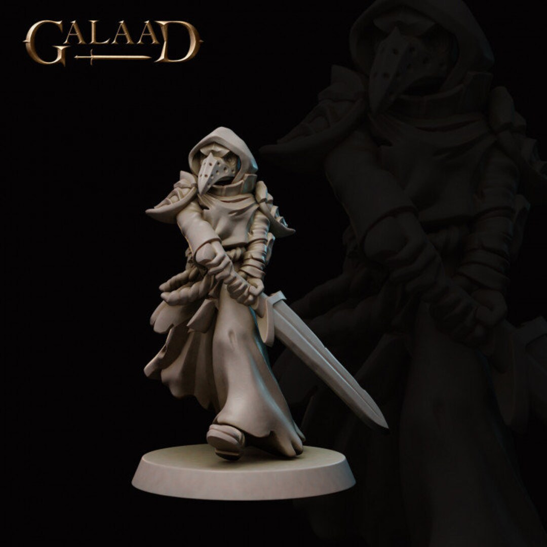 Plague Cultist Longsword | Galaad Miniatures | RPG Boardgames | Fantasy ...