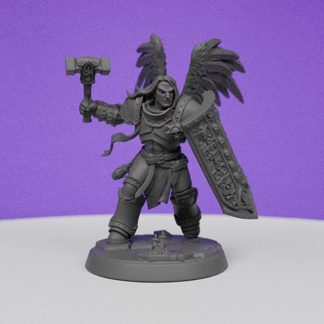 Malakim Vindicator | Artisan Guild Miniatures | RPG Boardgames ...