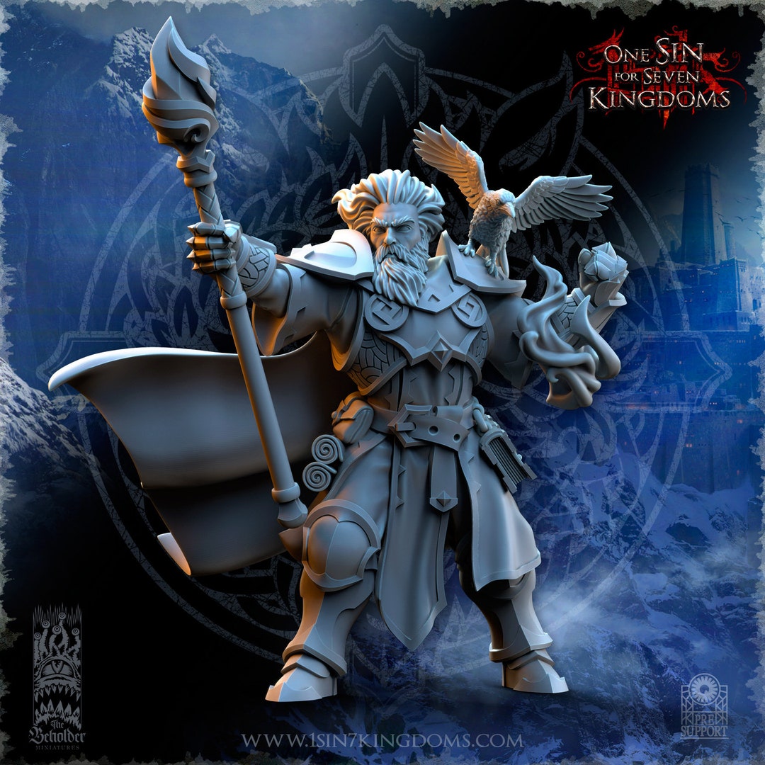 Stormwolves Howlers Commander Ihsahn | the Beholder Miniatures ...
