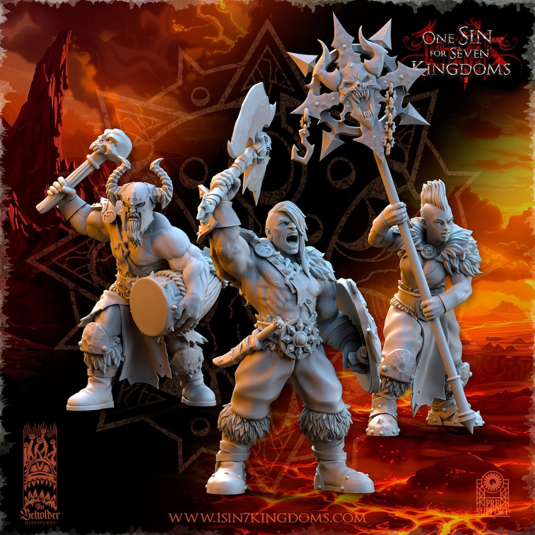 Realms of Mayhem Marauder Commander | the Beholder Miniatures ...