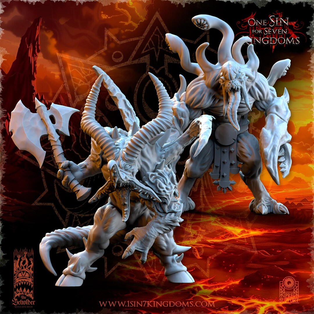 Realms of Mayhem Abomination | the Beholder Miniatures | Compatible ...