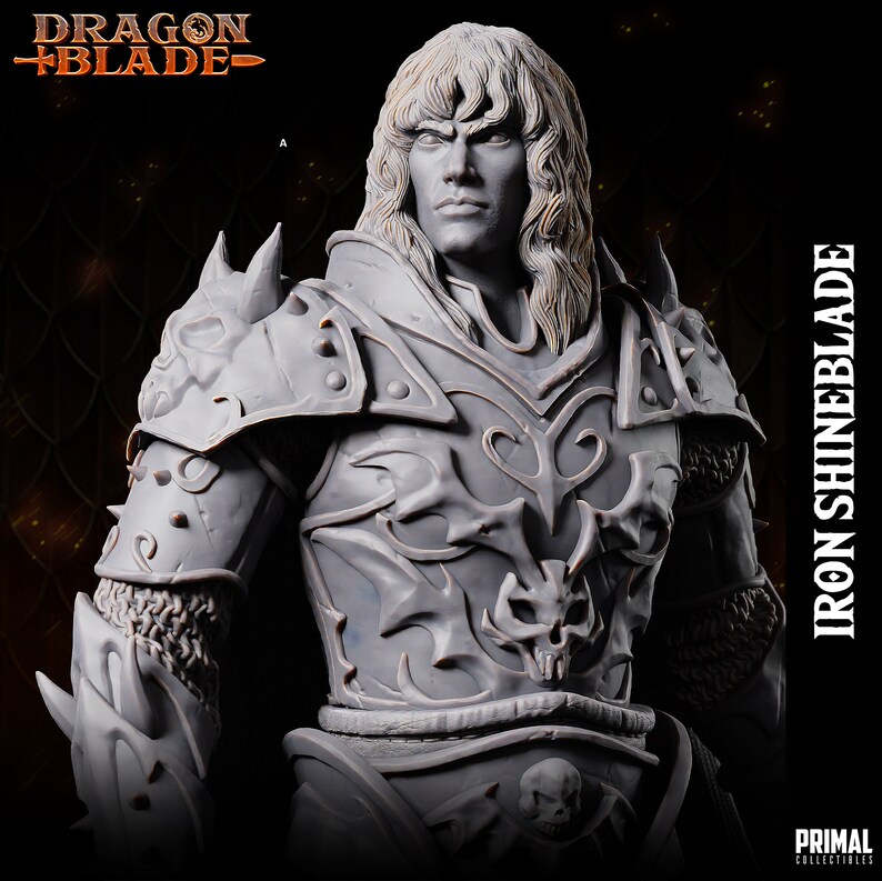 Dark Elf Iron Shineblade | Primal Collectibles | RPG Boardgames ...