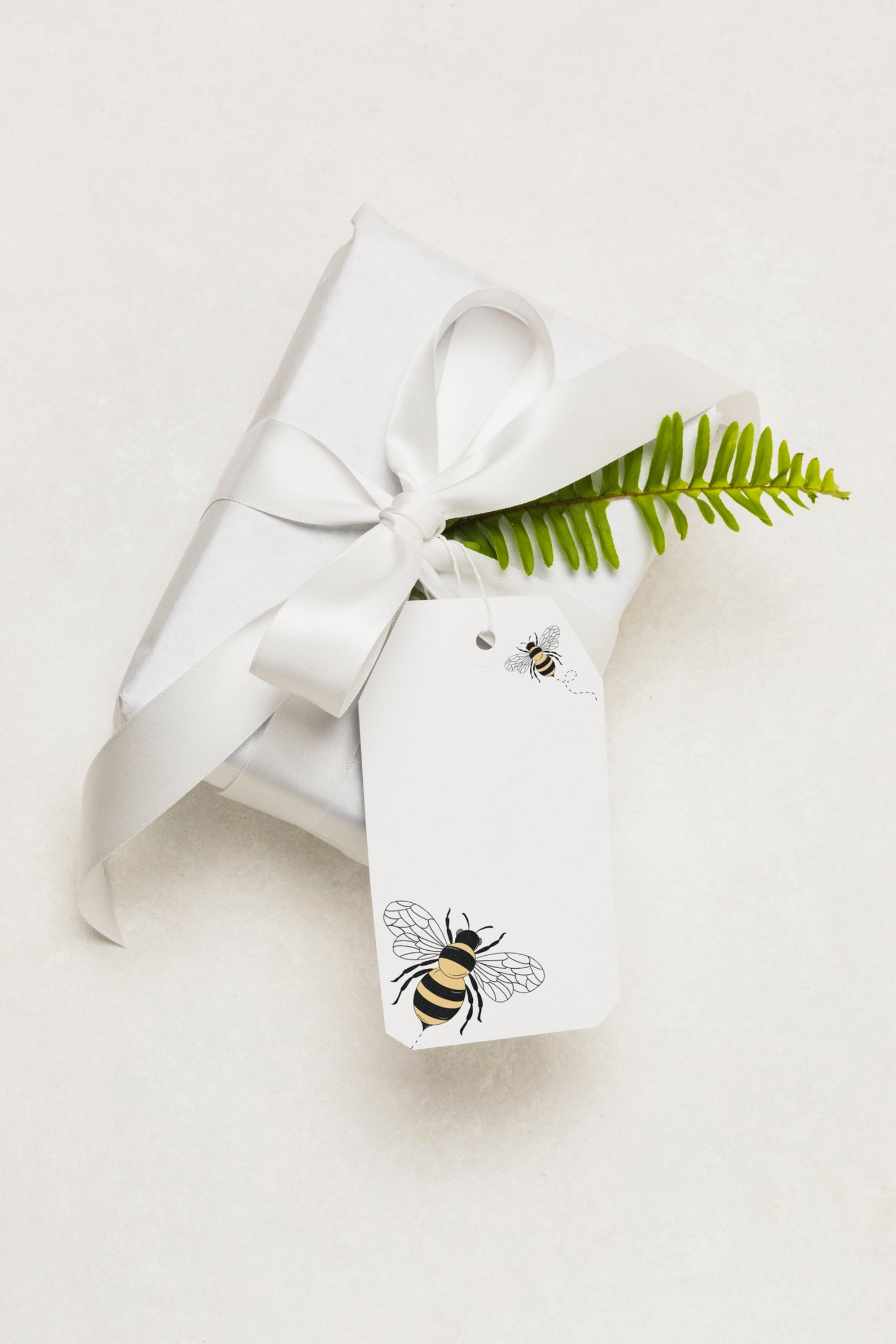 Bee Gift Tags Blank 8 Count Printable Digital Download - Etsy
