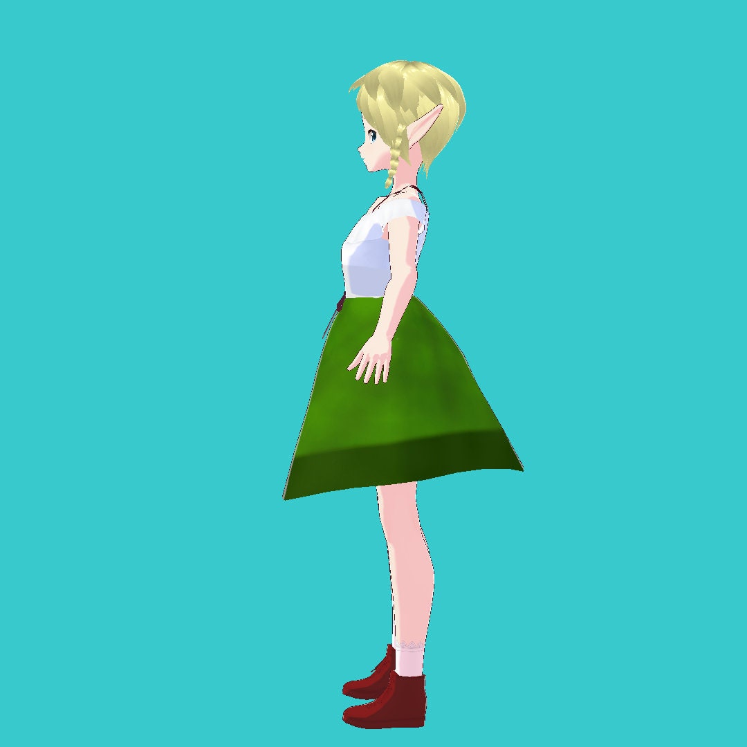 Vroid - Linkle Inspired Model - Etsy