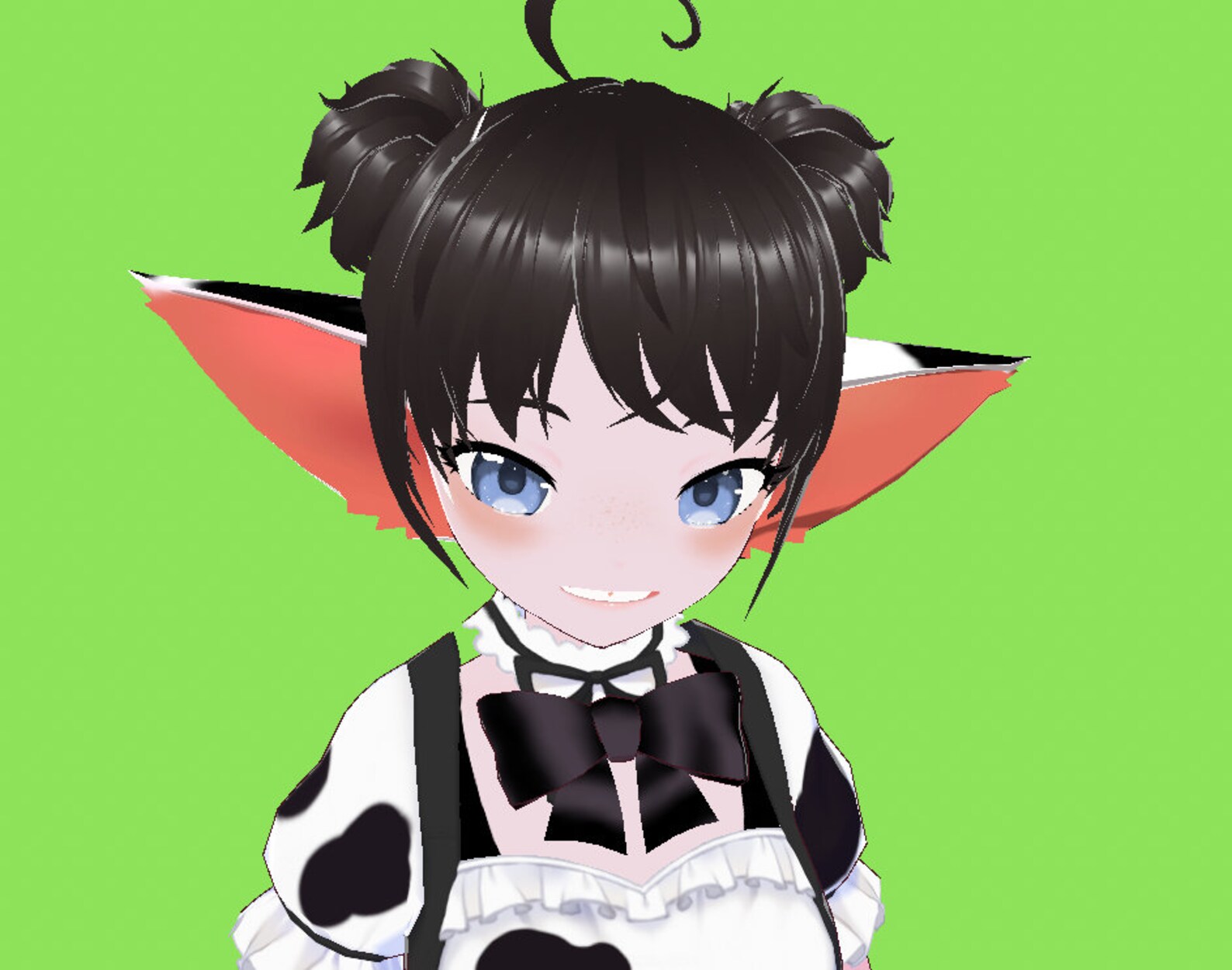 Vroid - Cow Maiden Model - Etsy