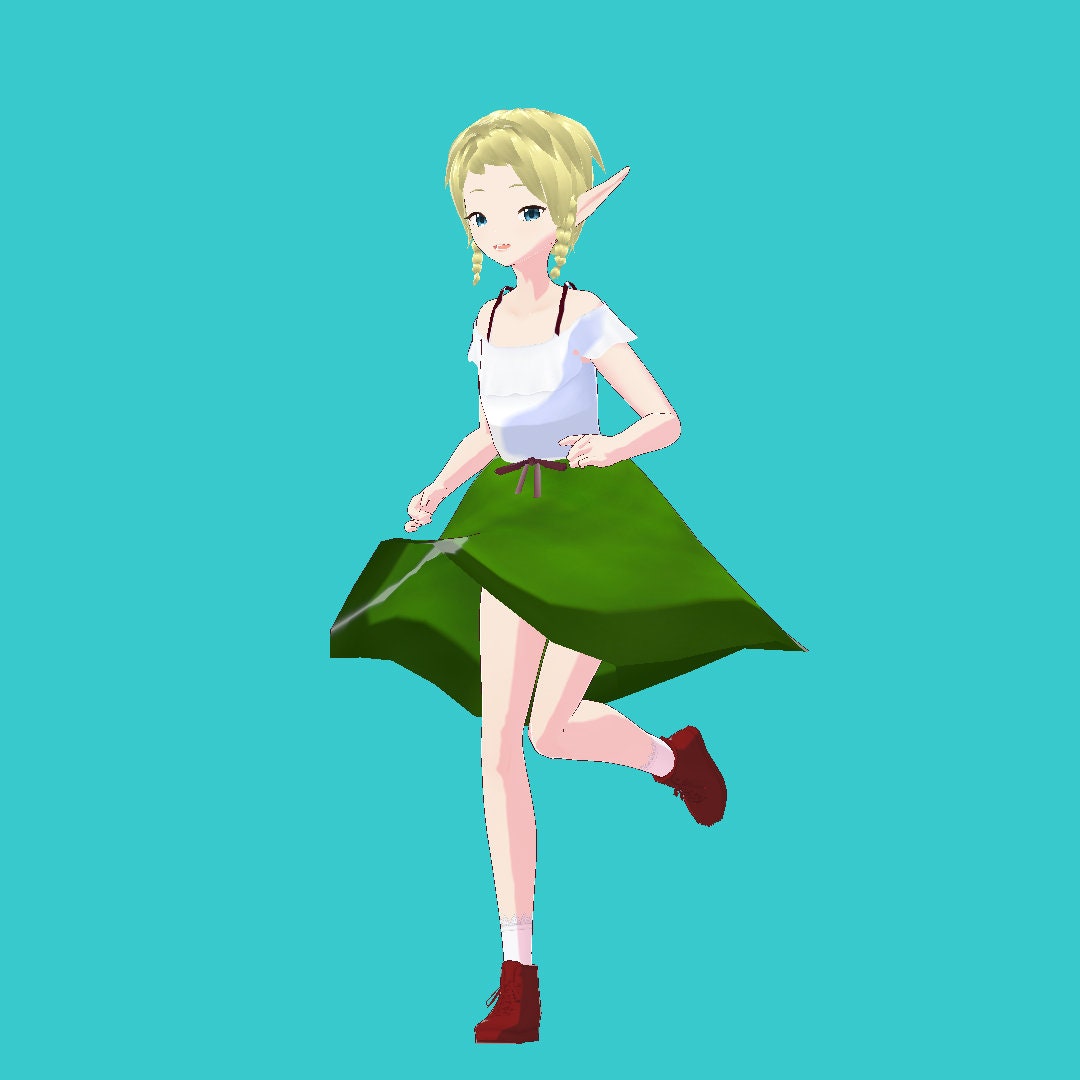 Vroid - Linkle Inspired Model - Etsy