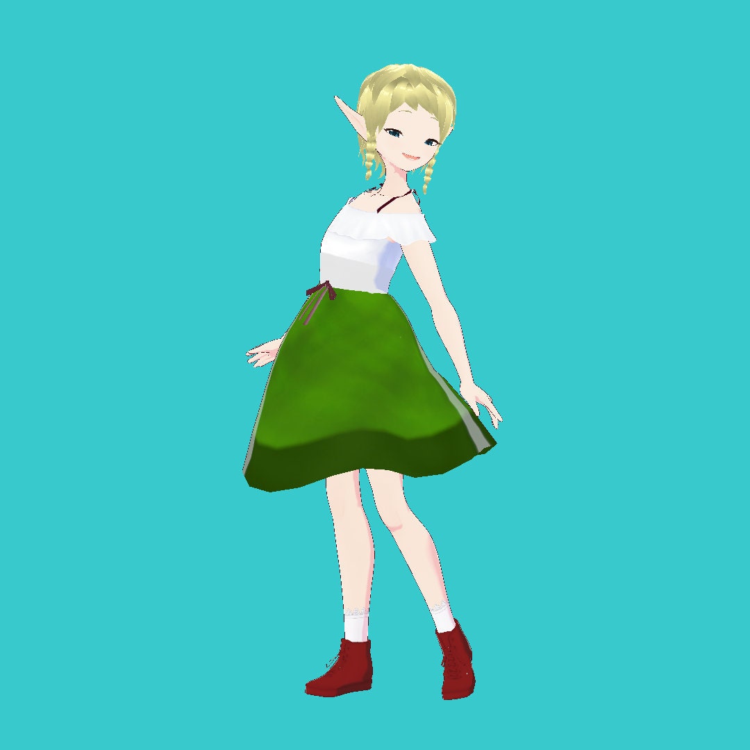 Vroid - Linkle Inspired Model - Etsy