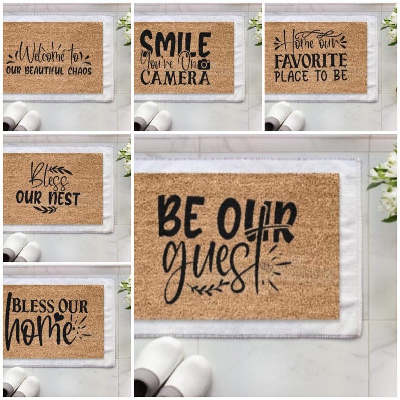 Doormat Svg Bundle, Welcome Svg, Funny Doormat Svg, Diy Doormat Svg ...