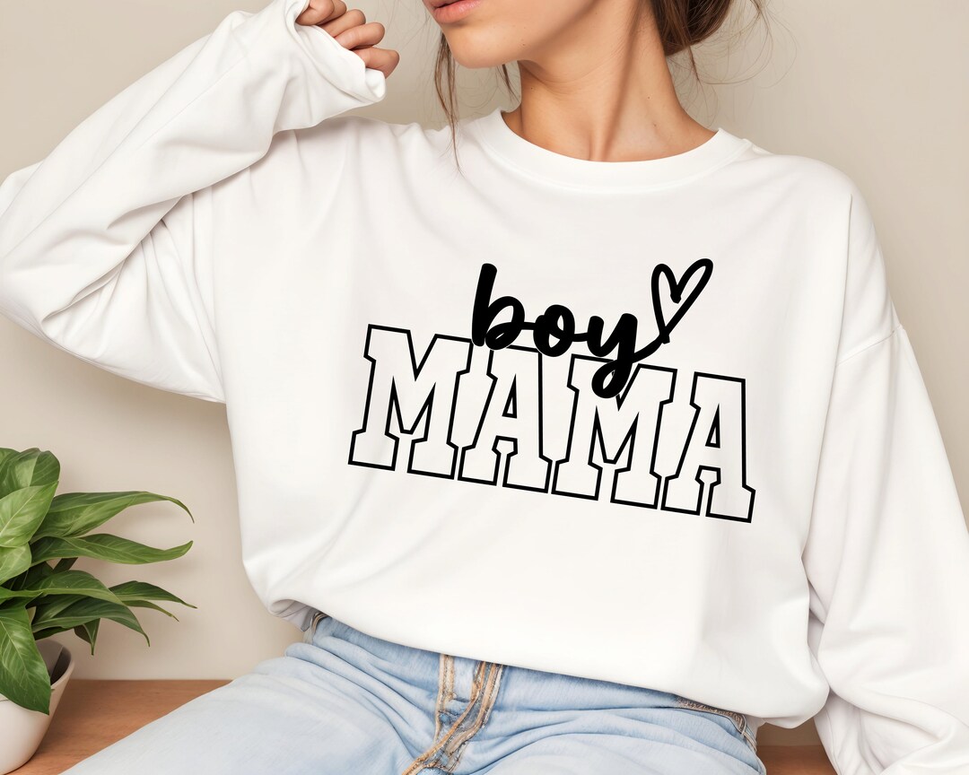 Boy Mama Svg, Boy Mom Svg, Png, Mom Svg Cut File for Cricut, Mom of ...