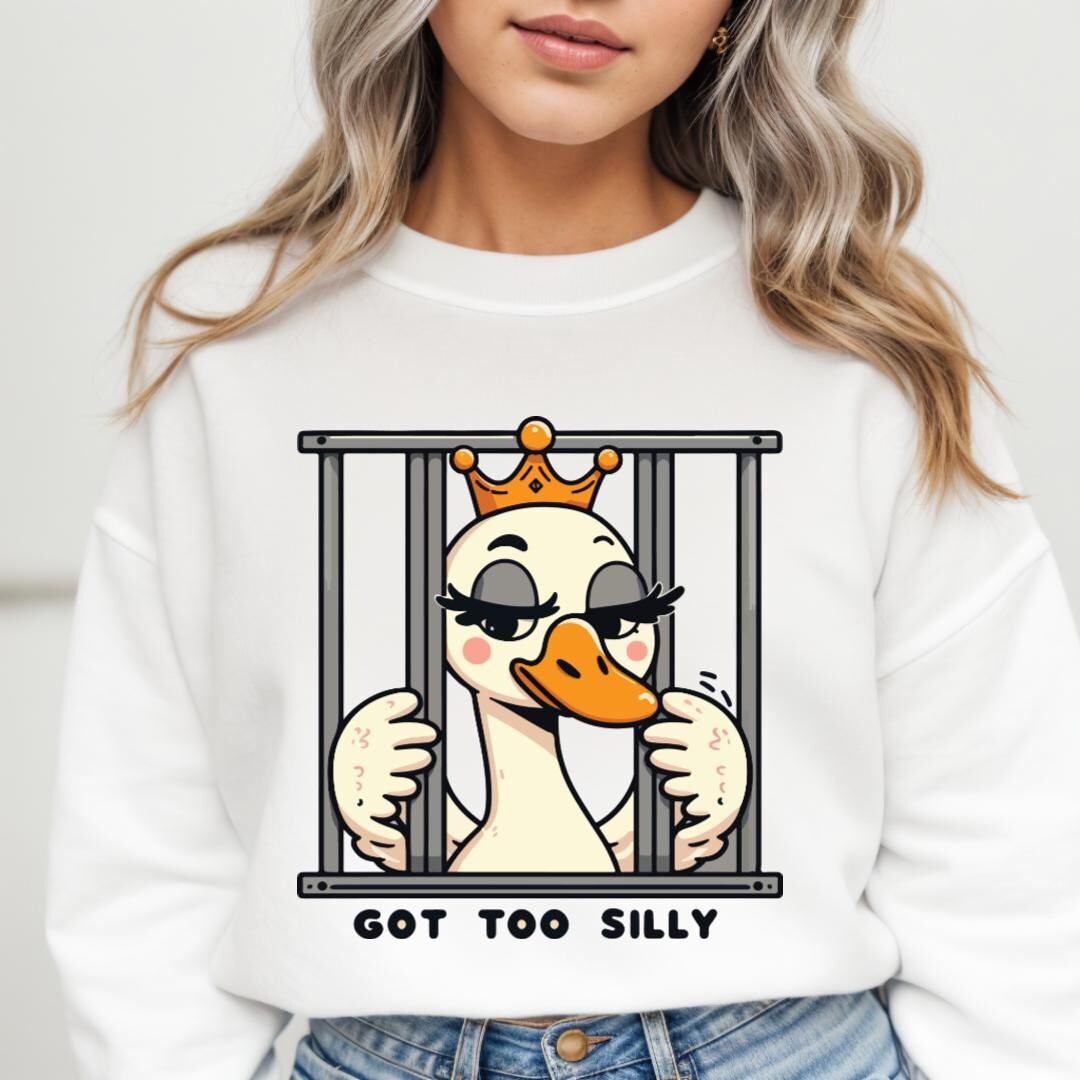 Funny Silly Goose Png, Got Too Silly Goose Png, Funny Jail Png, Meme ...
