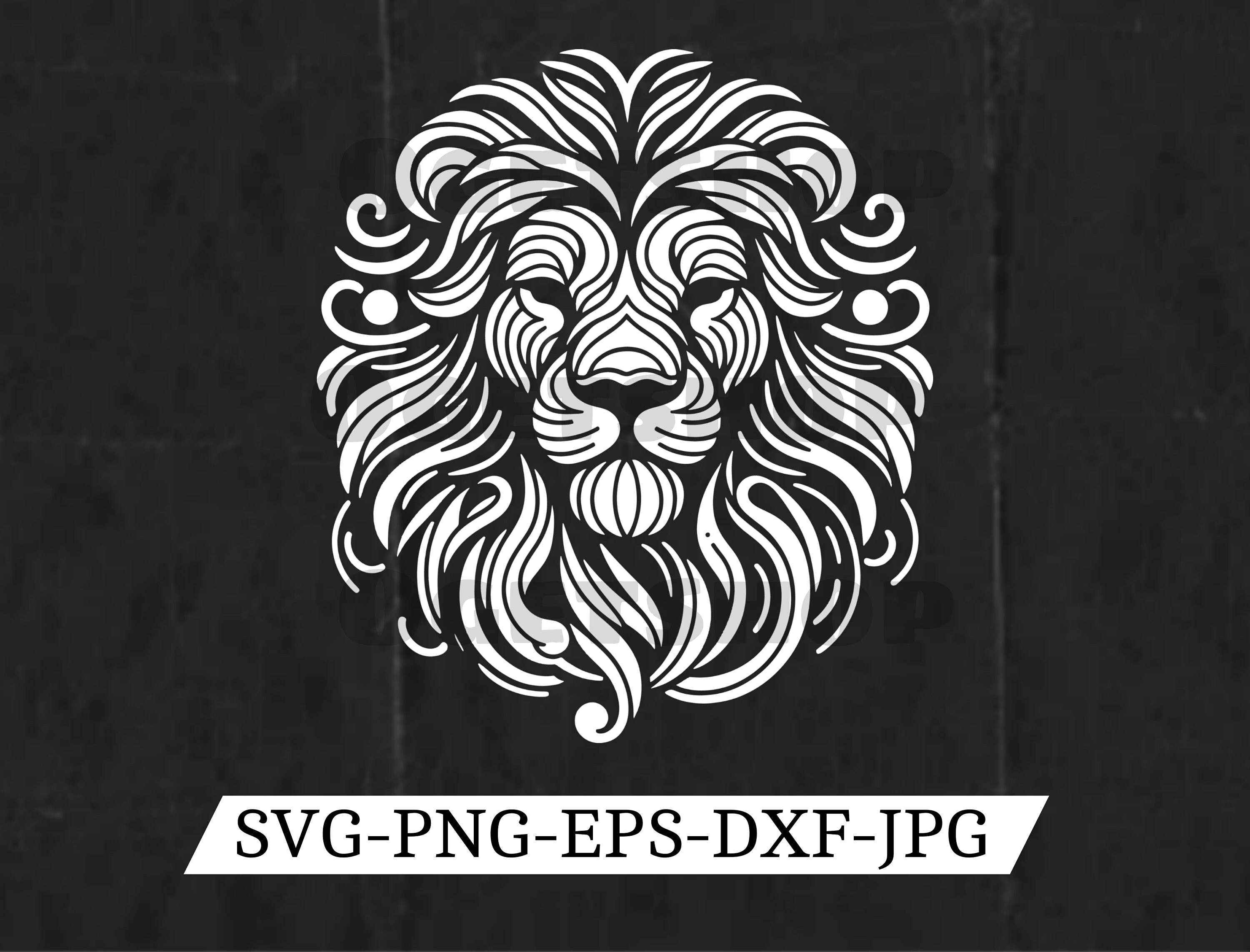 Lion Face Svg Lion Head Svg Lion Svg, Lion Tattoo, Lion King Svg Leo ...