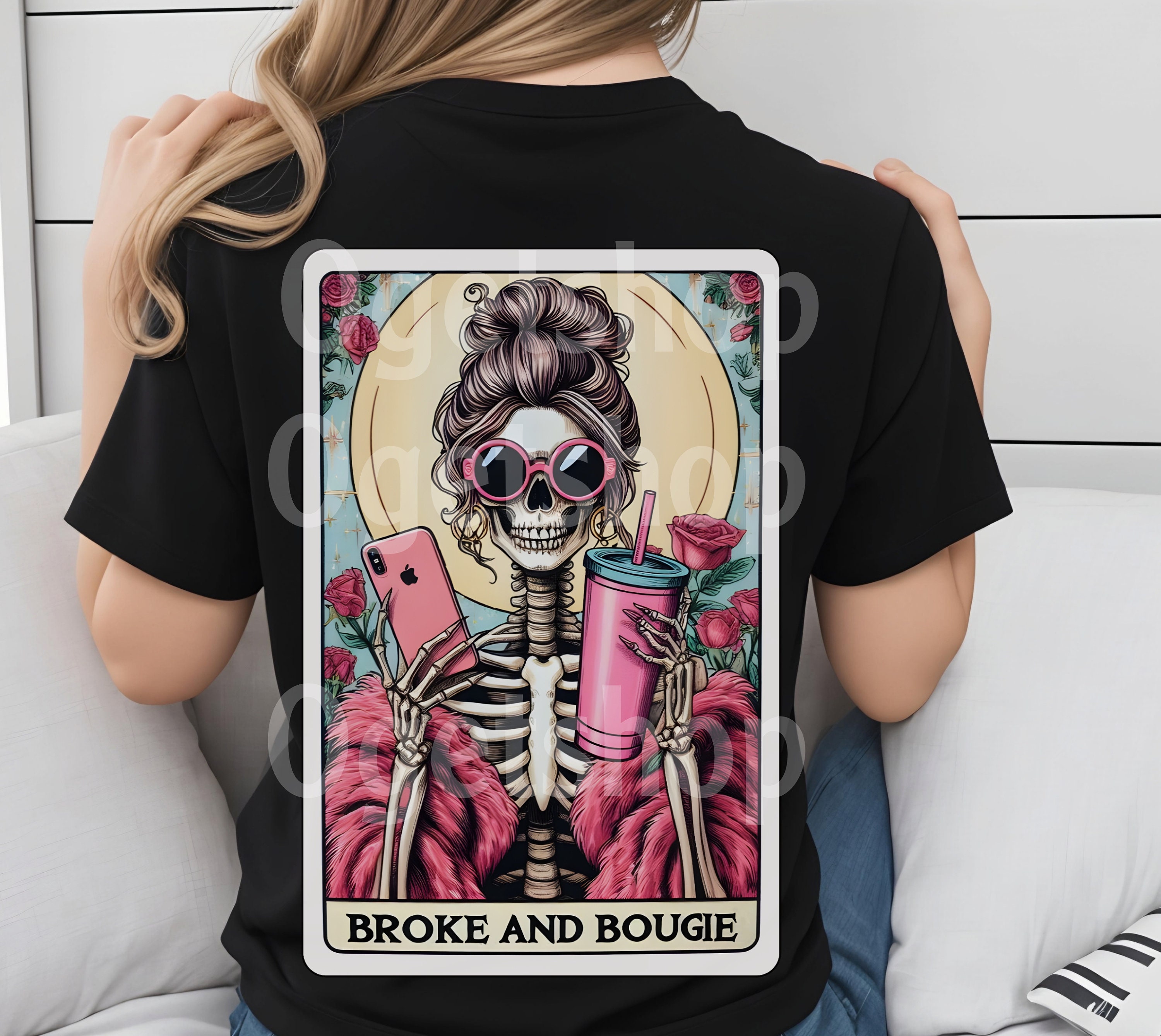 Tarot Card PNG the IDGAF Funny Tarot Card, Sarcastic Sweary Skeleton ...