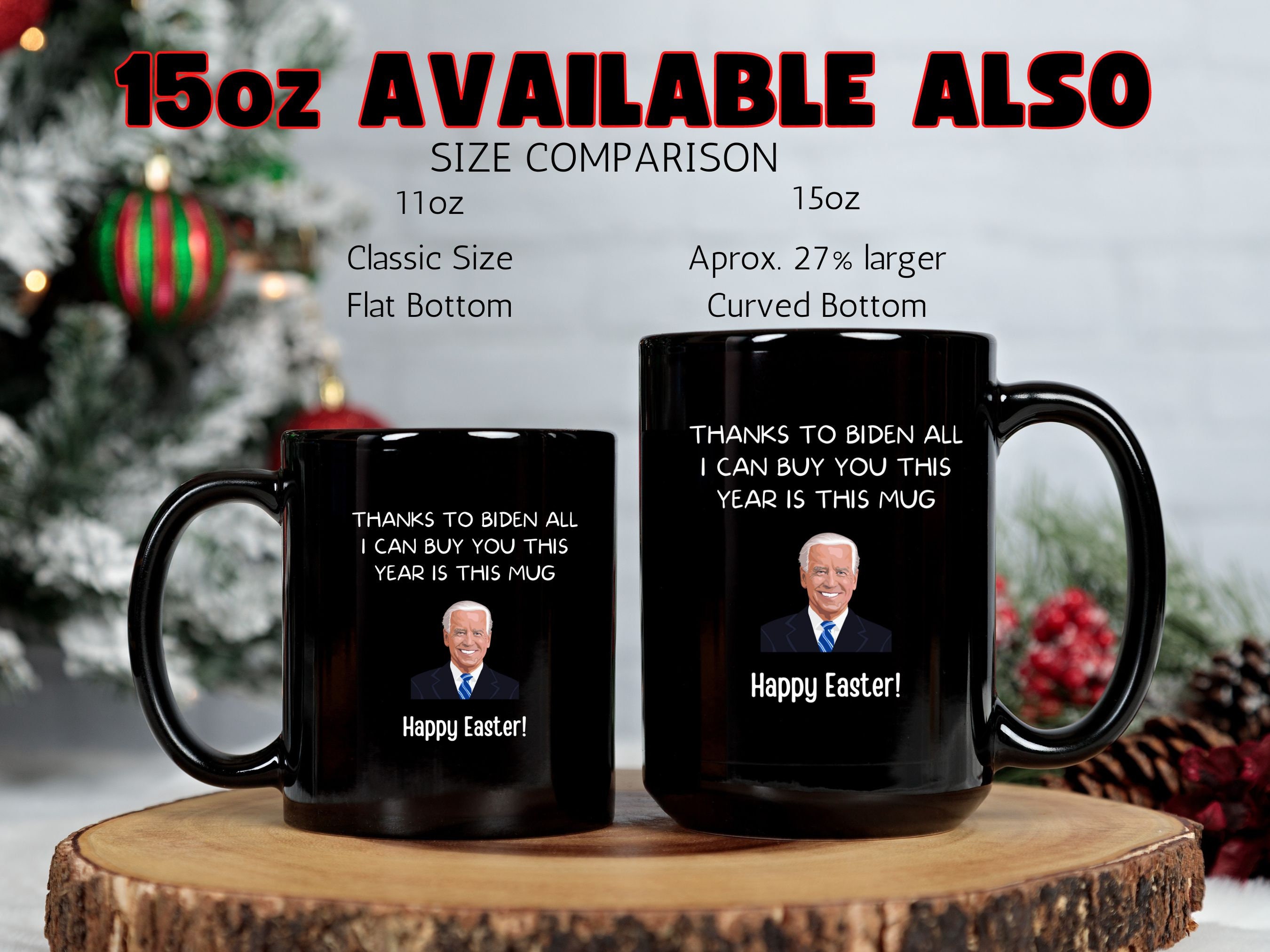Joe Biden Mug. Funny Biden Gift. Biden Holiday Mug. Sarcastic Coffee ...