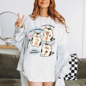 Funny Demure Cow Instant Download Graphic, Commercial Use, Print on ...