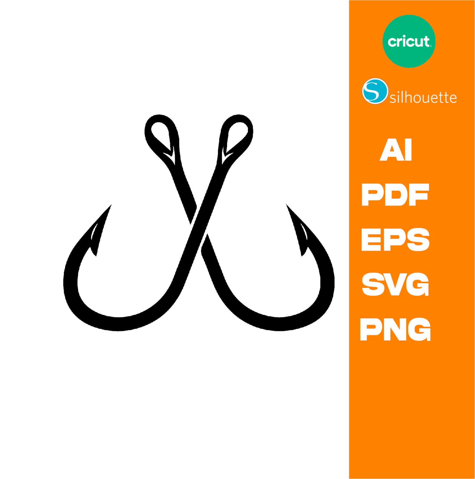 Fish Hook Svg Fish Hook SVG Fishing Hook SVG Fishing SVG - Etsy