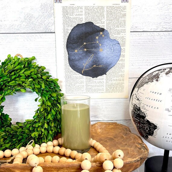 Leo Dictionary Print | Etsy