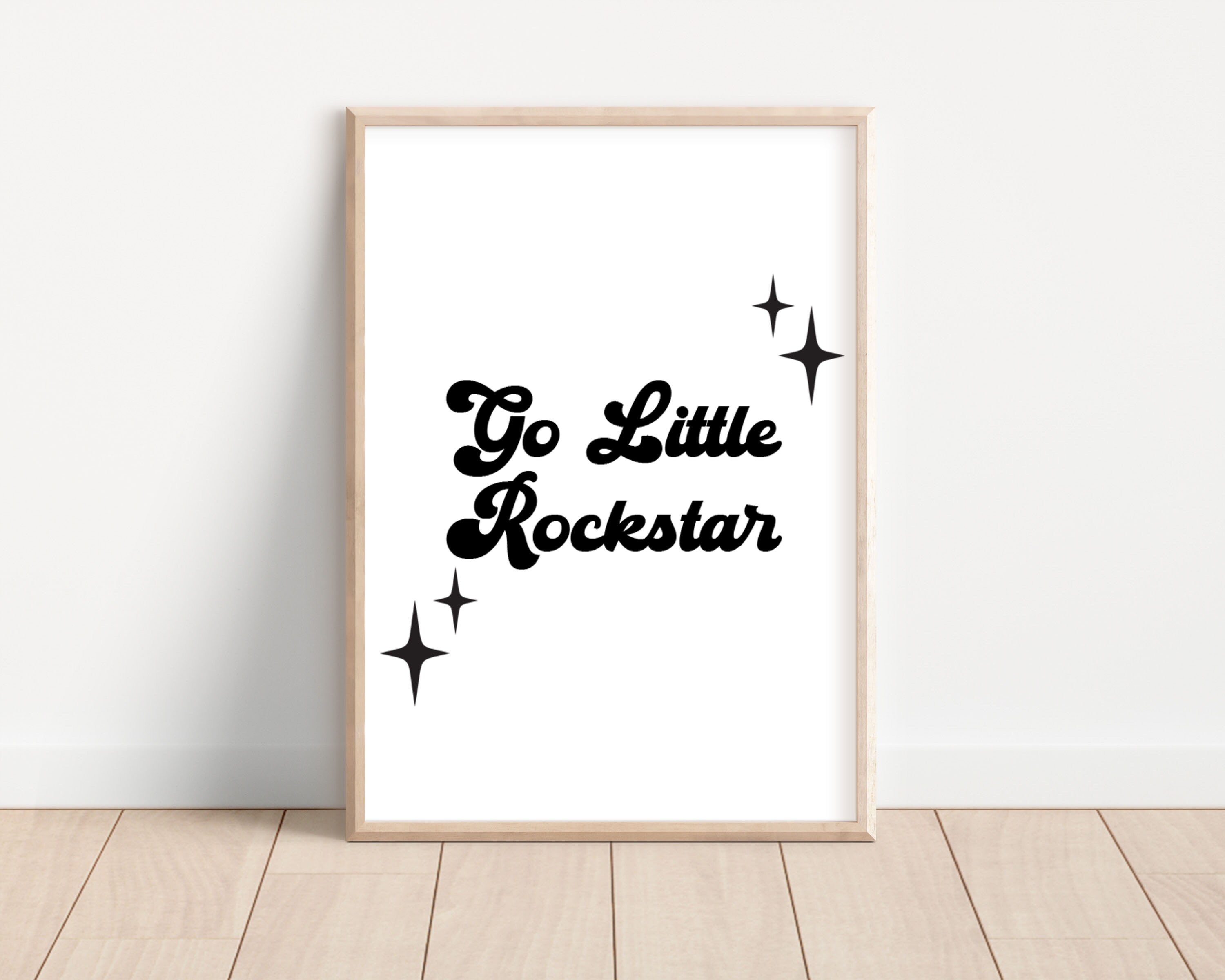 Go Little Rockstar Dictionary Print - Etsy