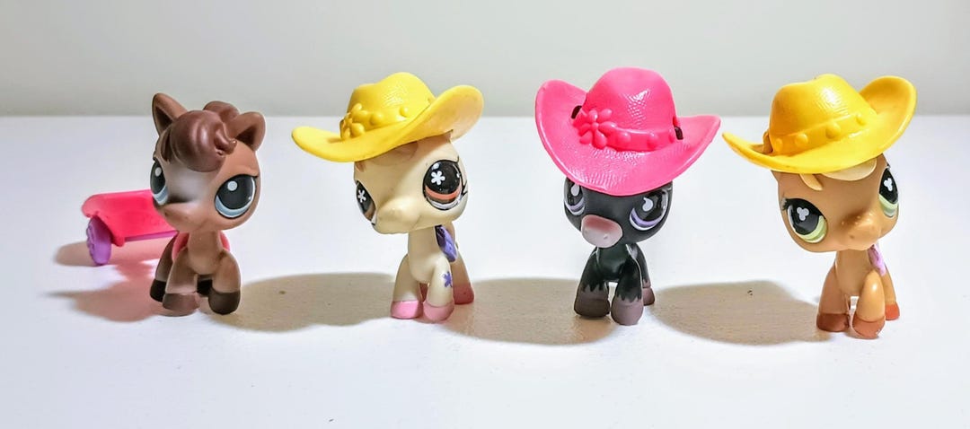 Littlest Pet Shop - LPS - LPS Horse Lot - Toy Collector - LPS Barrel ...